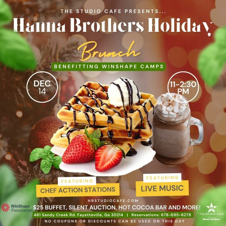 Upcoming Events - The Studio Cafe - Operated by Hanna Brothers